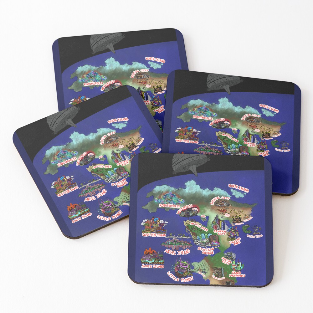 "Sonic World Map" Sticker for Sale by BatteryBatty | Redbubble