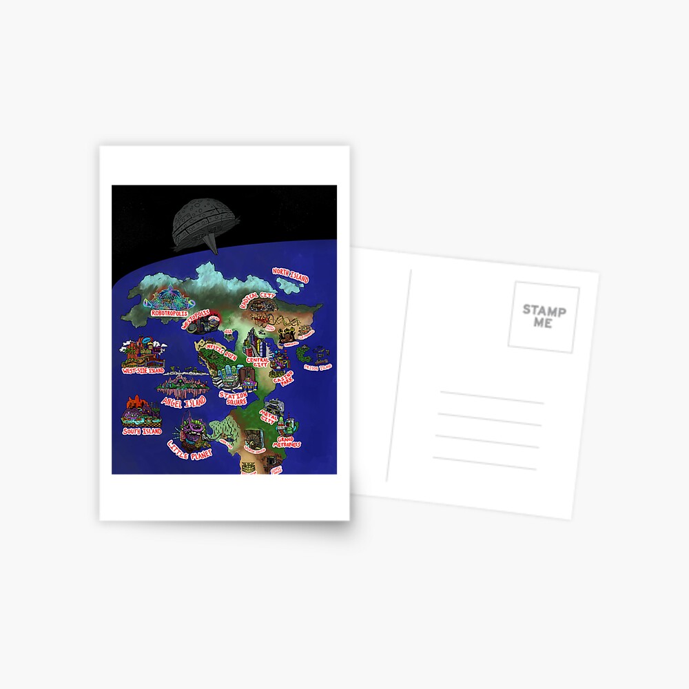 "Sonic World Map" Sticker for Sale by BatteryBatty | Redbubble