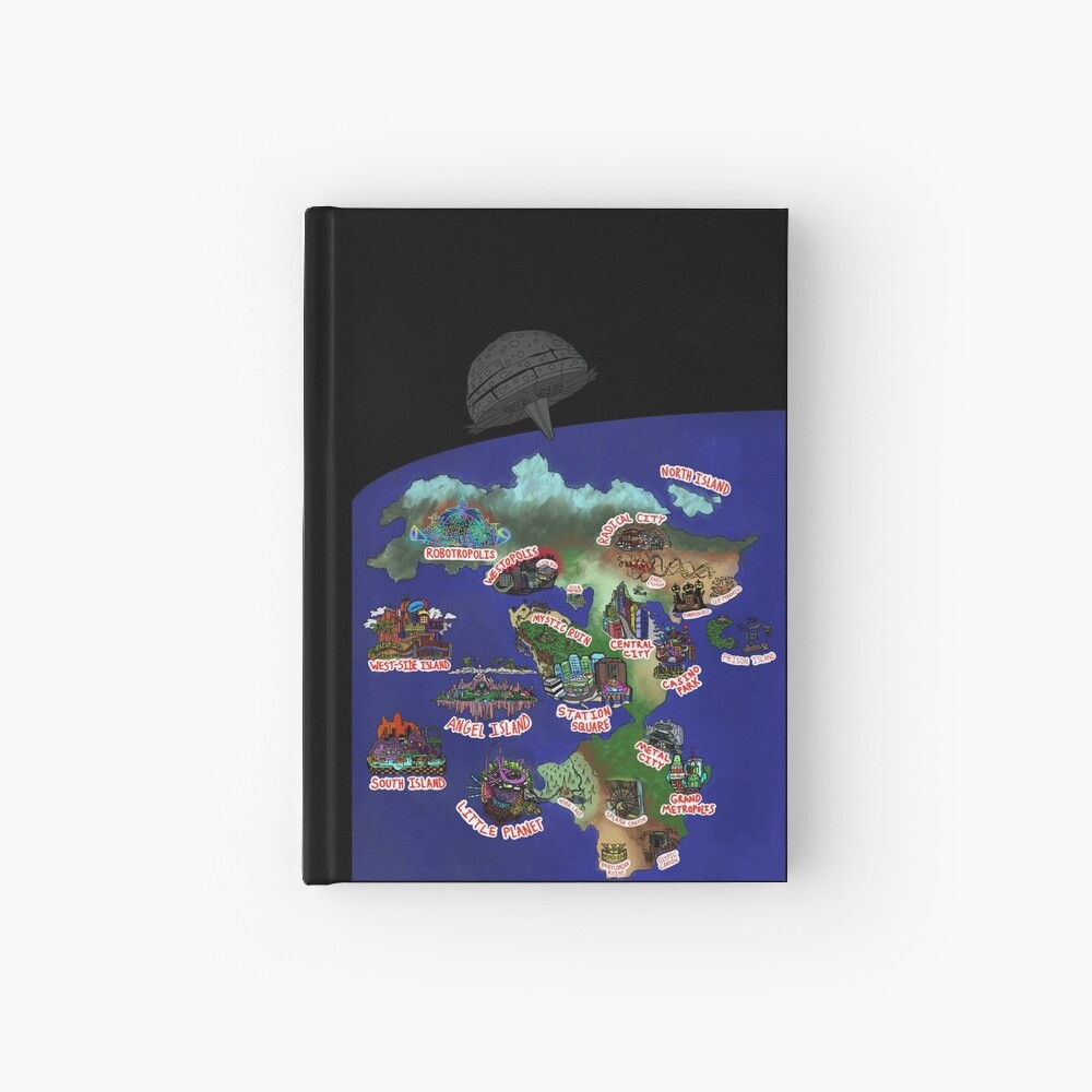 "Sonic World Map" Sticker for Sale by BatteryBatty | Redbubble