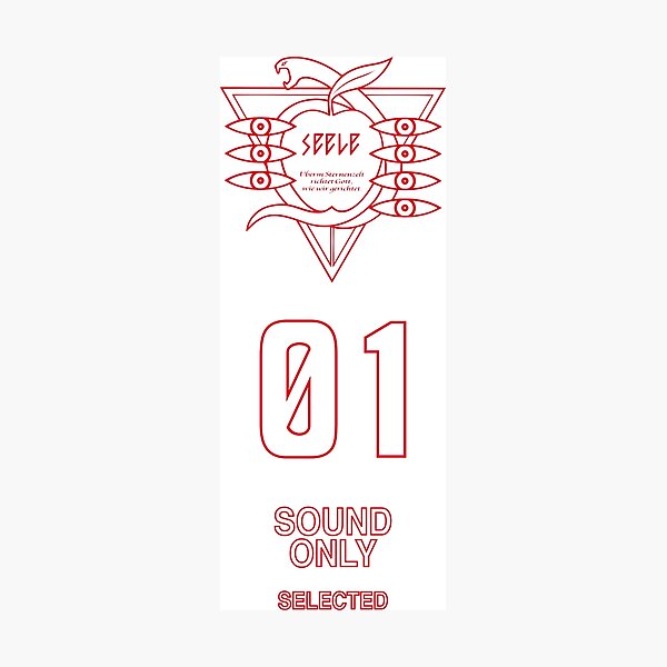 "Rebuild Evangelion SEELE SOUND ONLY/ ヱヴァンゲリヲン新劇場版 COLOR" Photographic ...