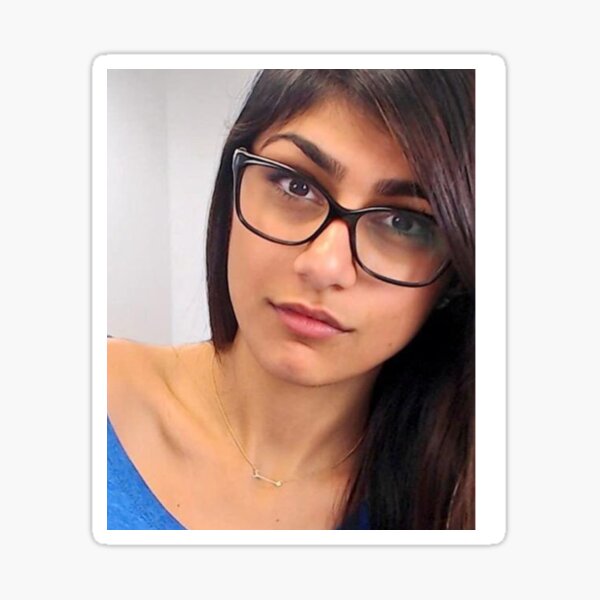 "Mia khalifa " Sticker for Sale by MentalDiaries | Redbubble