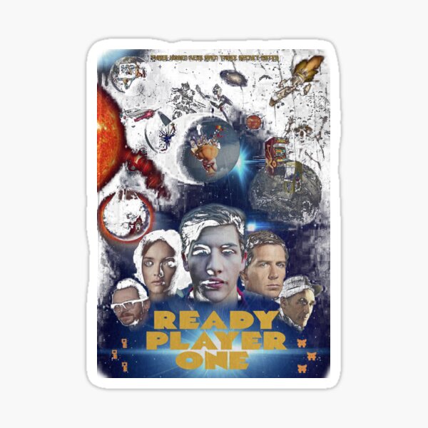 "Ready Player One The Movie" Sticker by delanofe | Redbubble