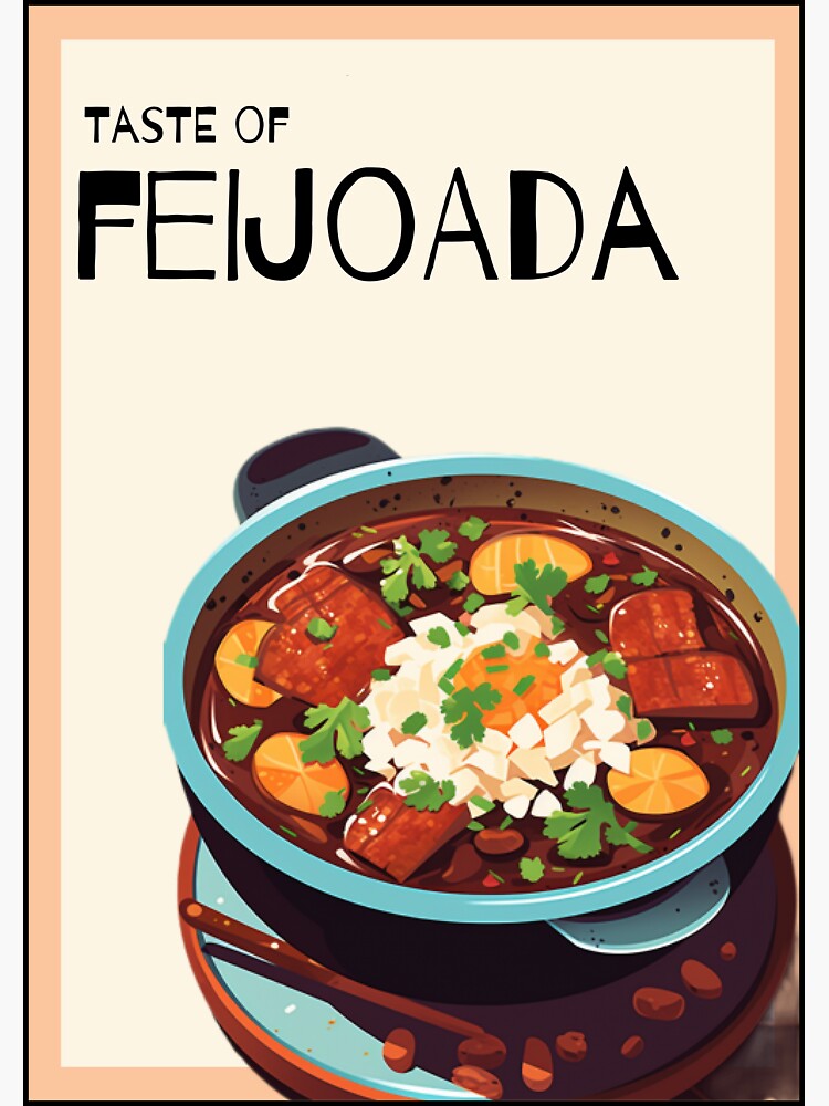"Feijoada Illustration" Sticker for Sale by QuxusArt | Redbubble