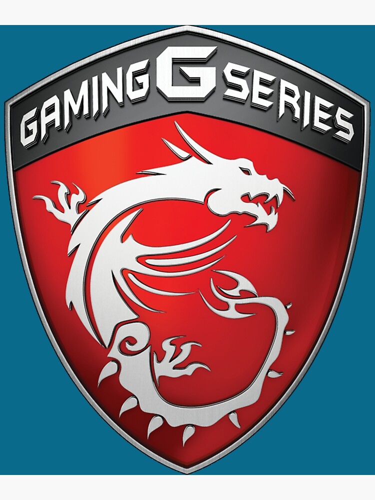 "MSI Gaming Logo " Poster for Sale by BigOrangeShirtS | Redbubble