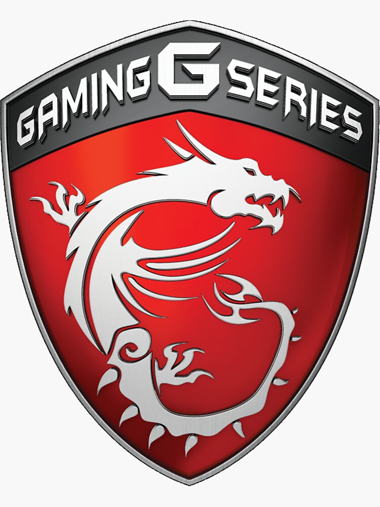 "MSI Gaming Logo " Sticker for Sale by BigOrangeShirtS | Redbubble
