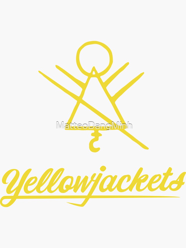 "Yellowjackets - Symbol & Logo" Sticker for Sale by MatteoDangMinh ...