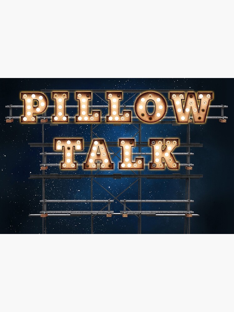 "Pillow Talk - Wall-Art for Hotel-Rooms" Poster for Sale by Art ...