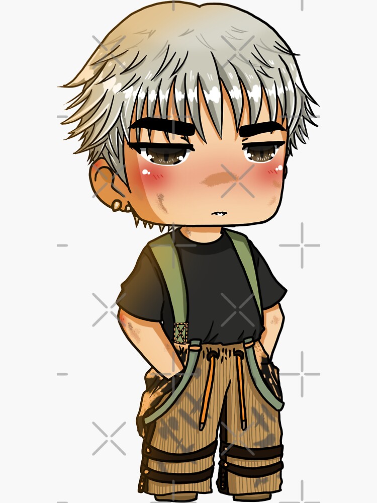 "GENTO - SB19 JUSTIN" Sticker for Sale by annimedit | Redbubble