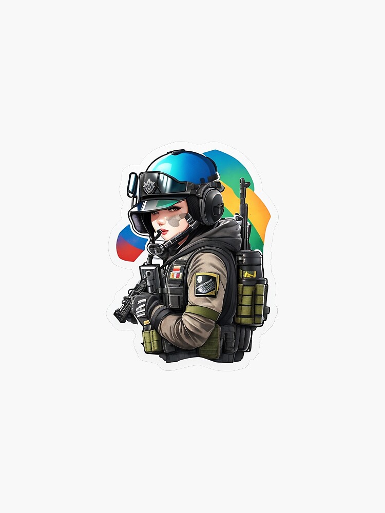 "Rainbow six siege stickers 2" Sticker for Sale by yazankh6 | Redbubble