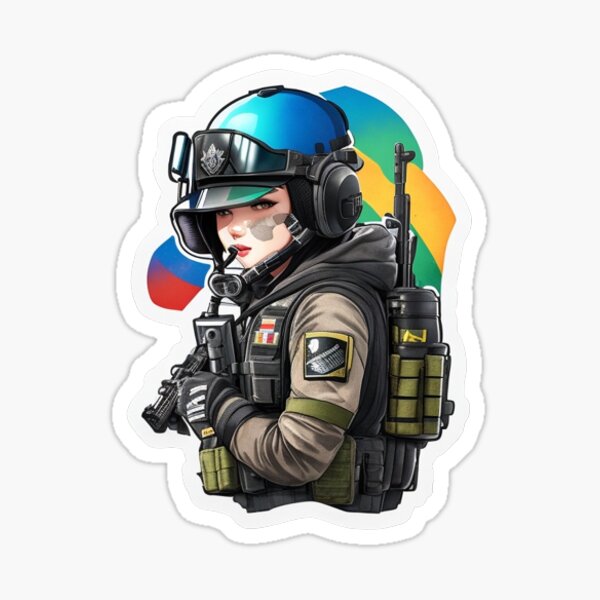 "Rainbow six siege stickers 2" Sticker for Sale by yazankh6 | Redbubble