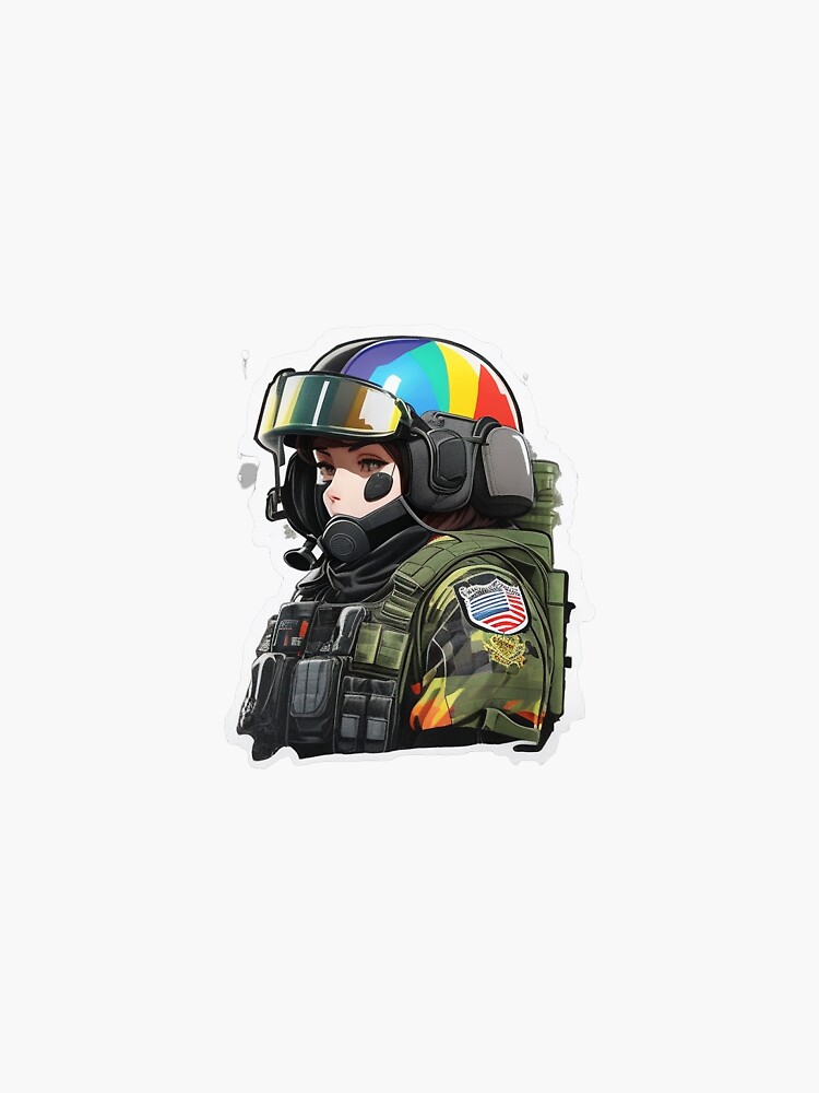 "Rainbow six siege stickers 4" Sticker for Sale by yazankh6 | Redbubble