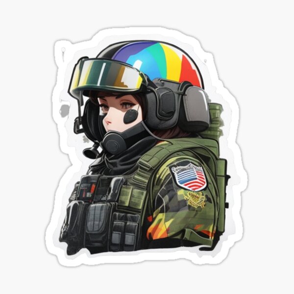 "Rainbow six siege stickers 4" Sticker for Sale by yazankh6 | Redbubble