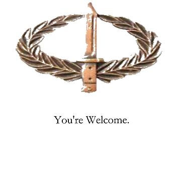 "Infantry Combat Badge Australian Army ADF “You’re Welcome” veteran ...