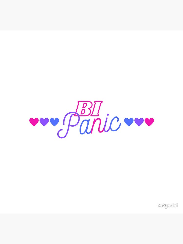 Bi Panic Pin Button sold by Gray | SKU 42479193 | Printerval