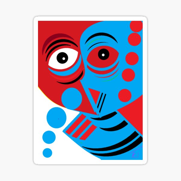 "Bubbles" Sticker for Sale by ZAMIAH | Redbubble