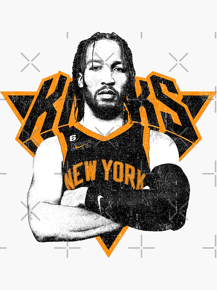 "Jalen Brunson (Variant)" Sticker for Sale by huckblade | Redbubble