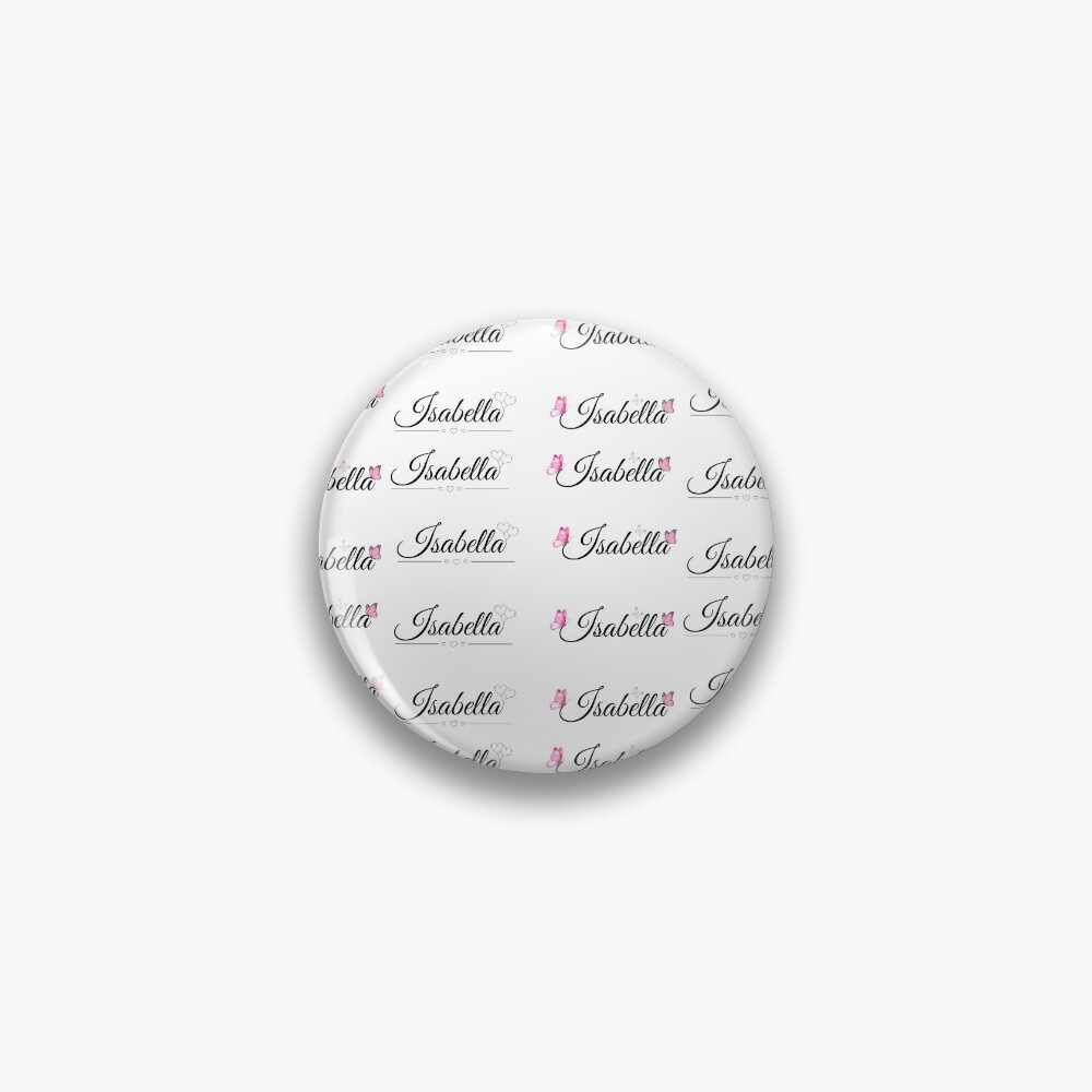 "Isabella Name Stickers" Sticker for Sale by Acconite | Redbubble