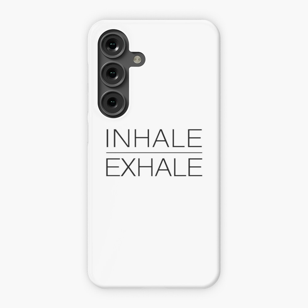 ""Inhale Exhale" Mindful Reminder " Sticker for Sale by MindfulMatters ...