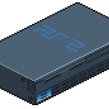 "Playstation 2 Pixel Art Stickers" Sticker for Sale by DoodleDazeShop ...