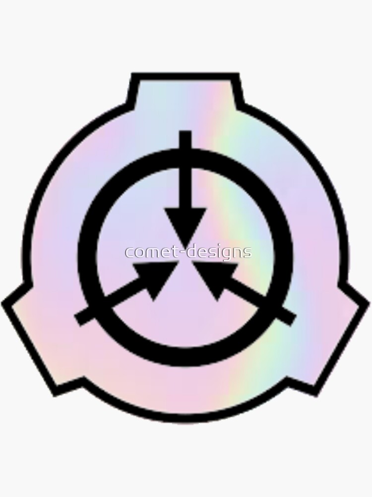 "scp logo " Sticker for Sale by comet-designs | Redbubble