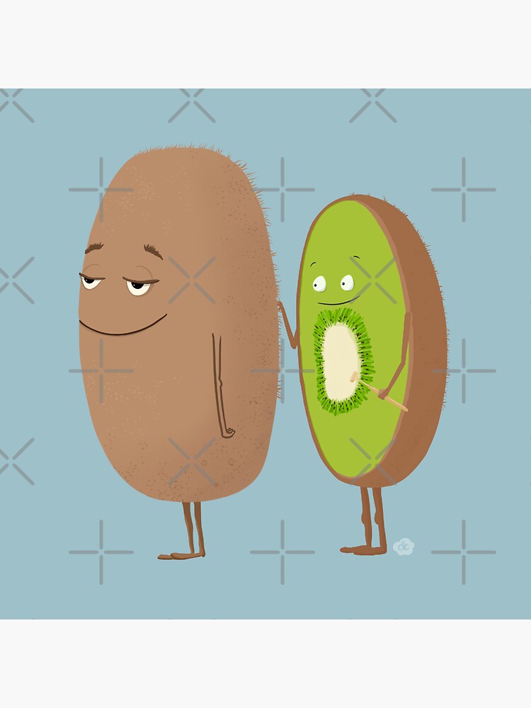 "Kiwi Scratch" Sticker for Sale by sparklefrog | Redbubble