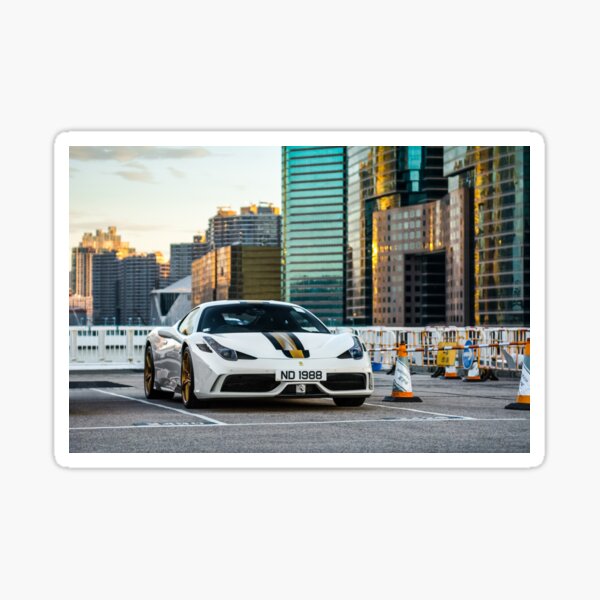 "Ferrari 458 Speciale " Sticker for Sale by ricoliu | Redbubble