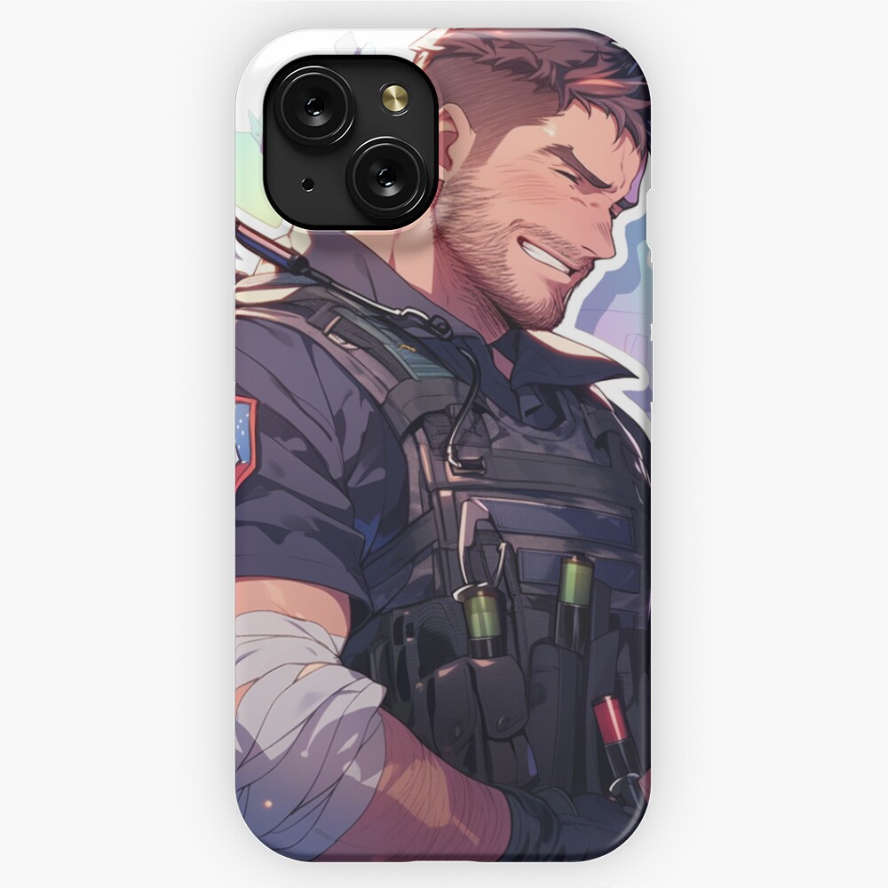 "Chris Redfield" Sticker for Sale by BaraPrintHQ | Redbubble