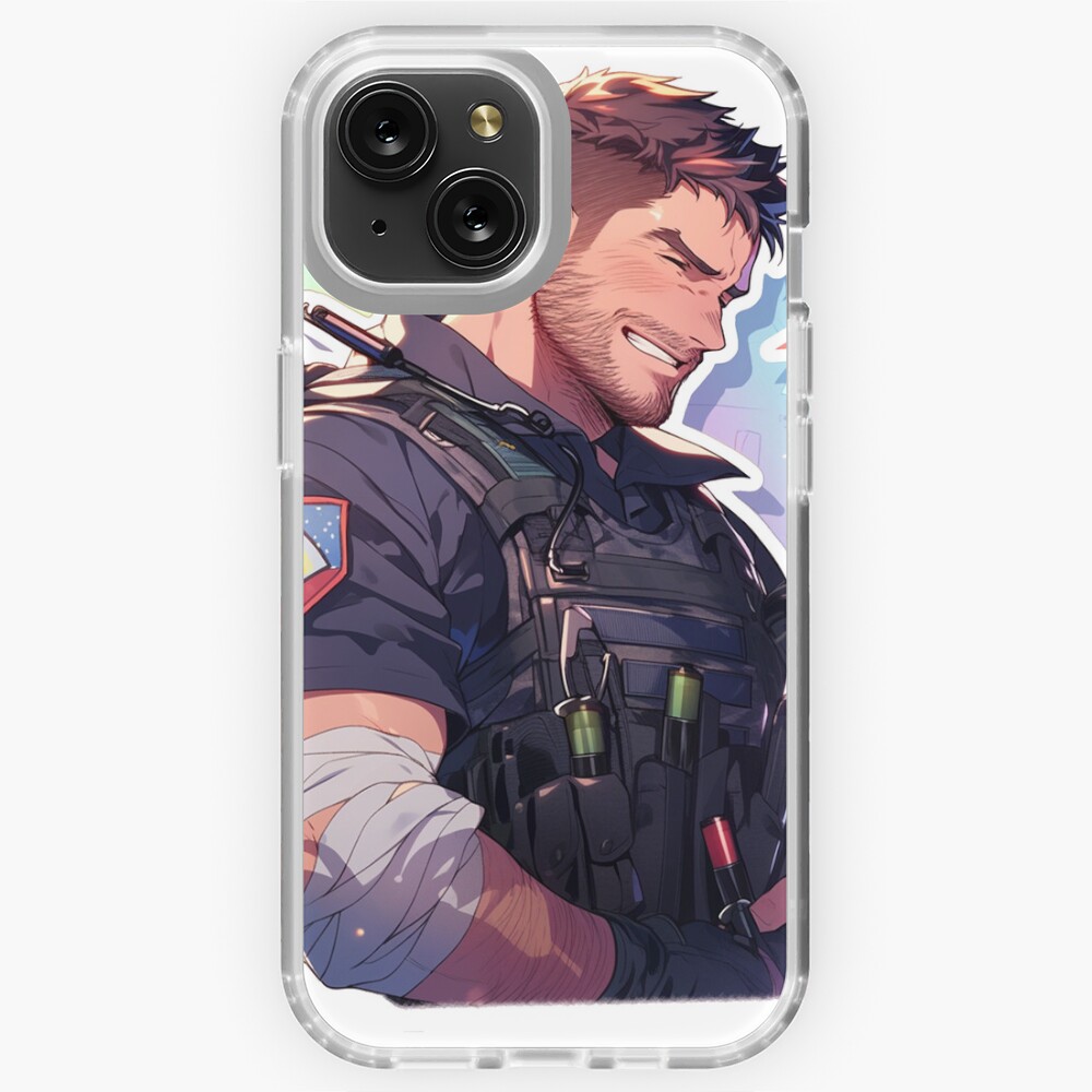 "Chris Redfield" Sticker for Sale by BaraPrintHQ | Redbubble