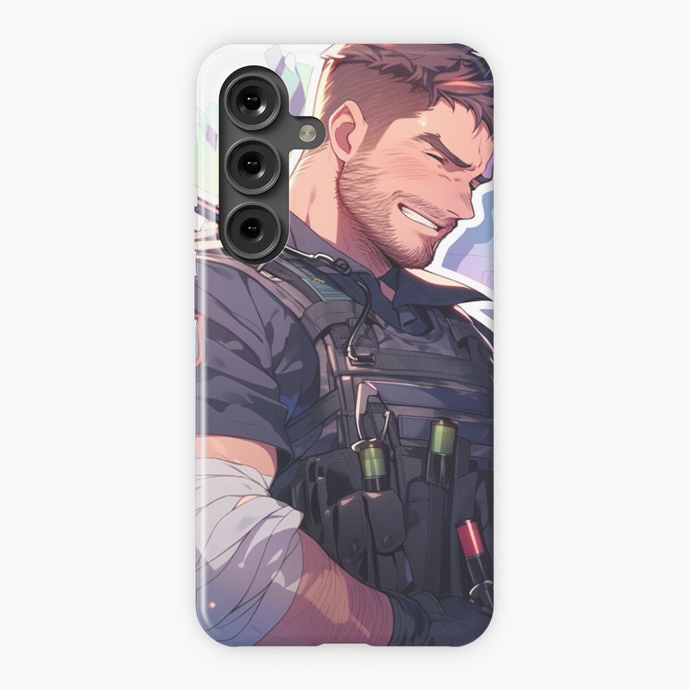 "Chris Redfield" Sticker for Sale by BaraPrintHQ | Redbubble