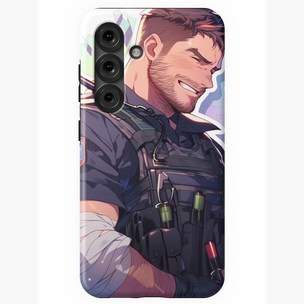 "Chris Redfield" Sticker for Sale by BaraPrintHQ | Redbubble
