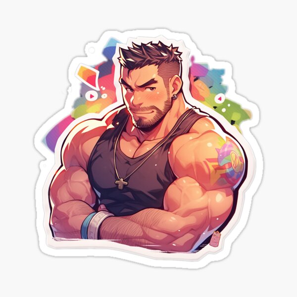 "Daddy" Sticker for Sale by BaraPrintHQ | Redbubble