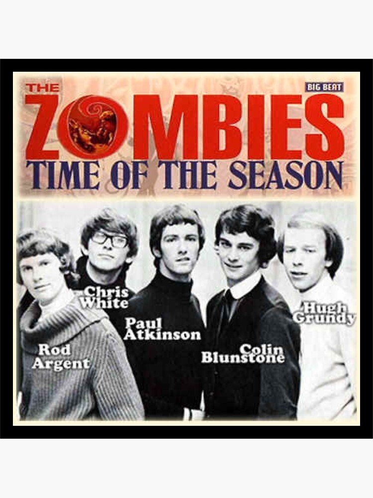 "THE ZOMBIES BAND" Sticker for Sale by LaurineKuhlman | Redbubble