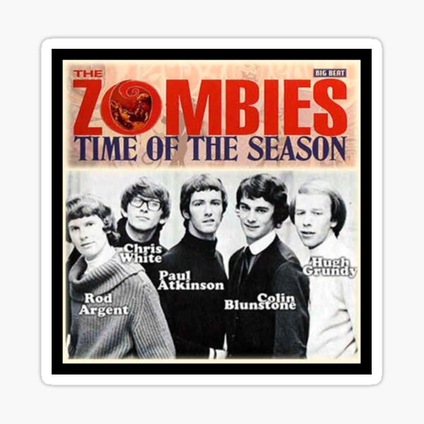 "THE ZOMBIES BAND" Sticker for Sale by LaurineKuhlman | Redbubble
