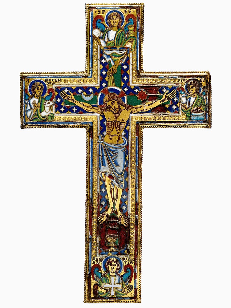 "Medieval Cross" T-shirt for Sale by Bazyartass | Redbubble | medieval ...