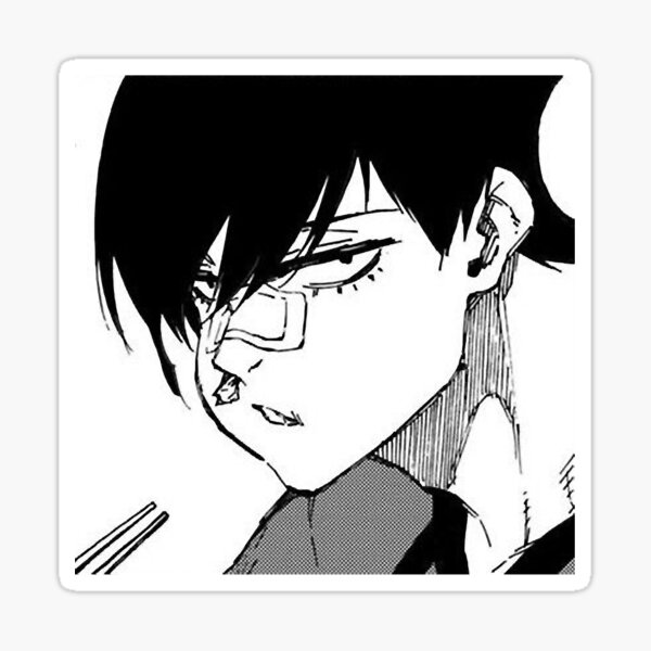 "itoshi rin blue lock" Sticker for Sale by CaitlnArtUS | Redbubble