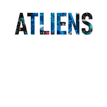 "Atliens" Sticker for Sale by daffeder | Redbubble