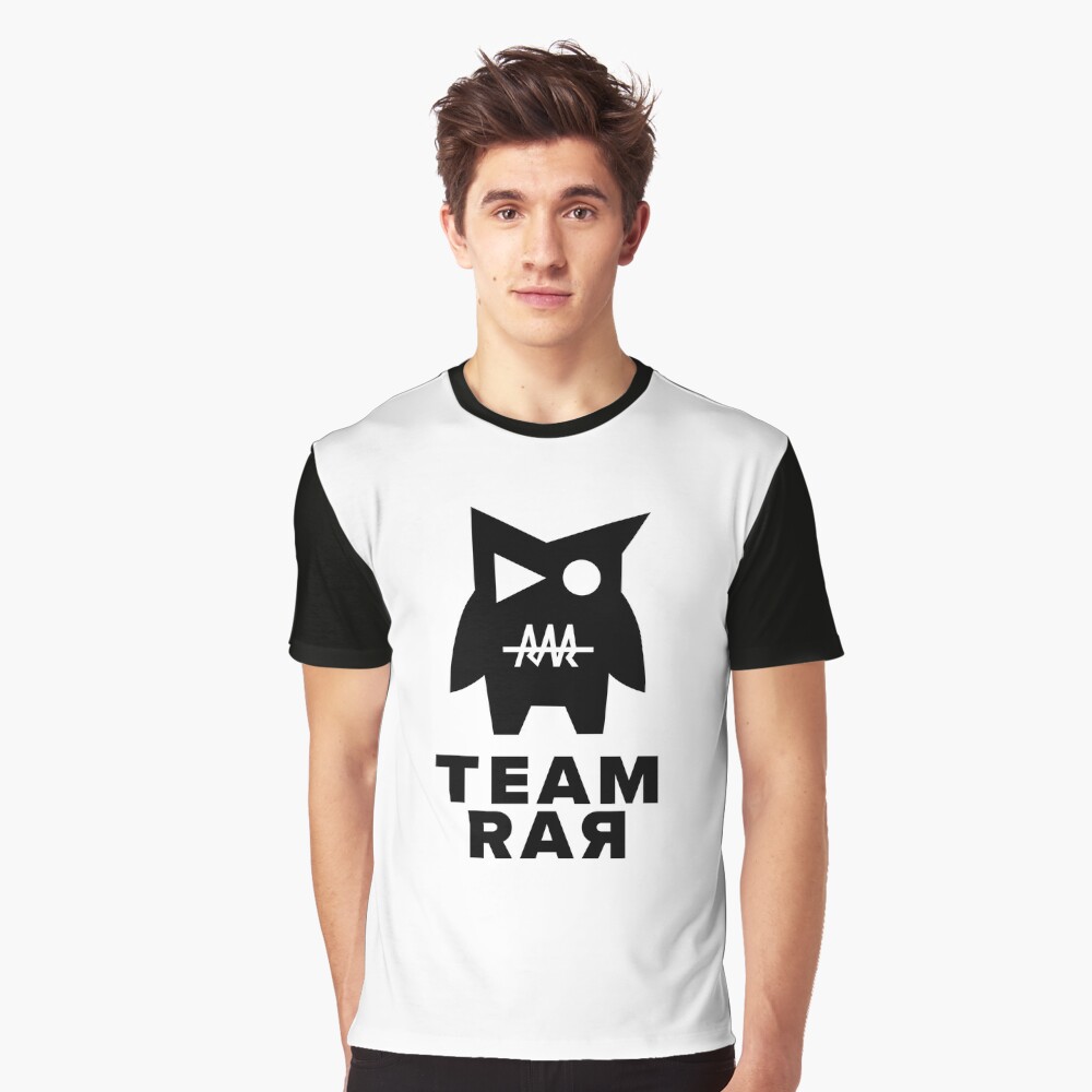 "Team Rar Merch Team Rar V0 Crew" Sticker for Sale by BrianGunter564 ...