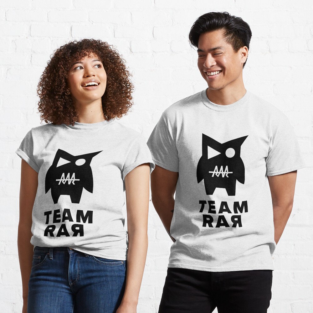 "Team Rar Merch Team Rar V0 Crew" Sticker for Sale by BrianGunter564 ...