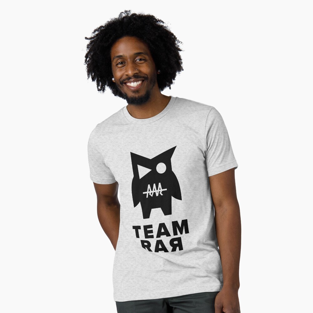"Team Rar Merch Team Rar V0 Crew" Sticker for Sale by BrianGunter564 ...