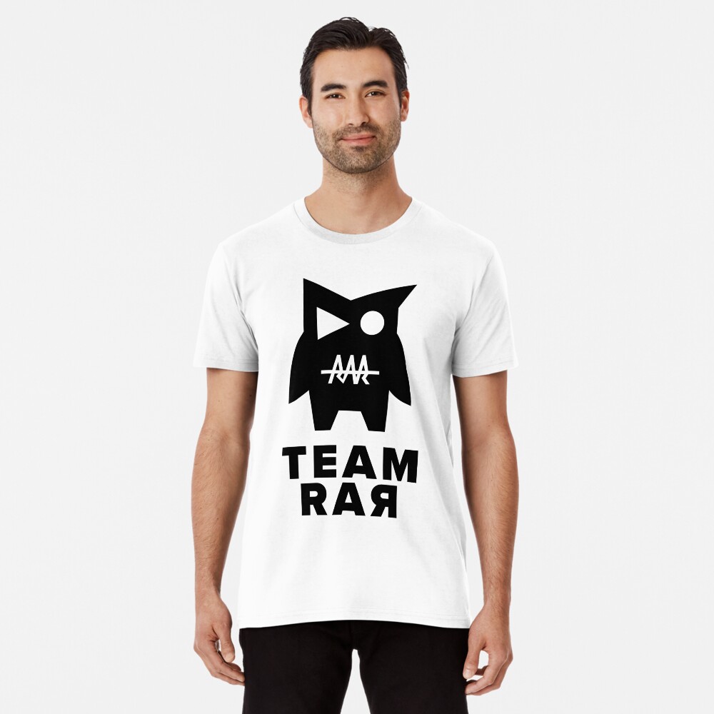 "Team Rar Merch Team Rar V0 Crew" Sticker for Sale by BrianGunter564 ...