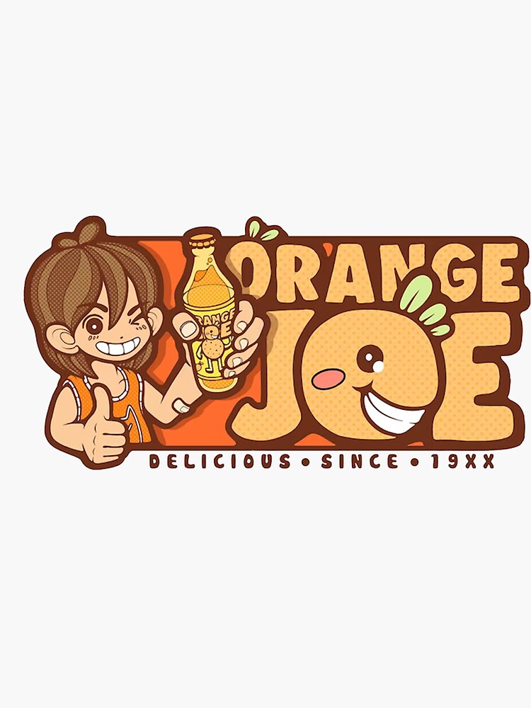 "Omori Orange Joe" Sticker for Sale by covazevo | Redbubble