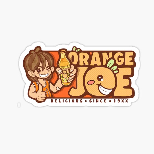"Omori Orange Joe" Sticker for Sale by covazevo | Redbubble