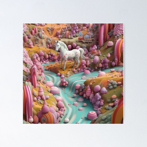 "candyland" Poster for Sale by Afterdemoment | Redbubble