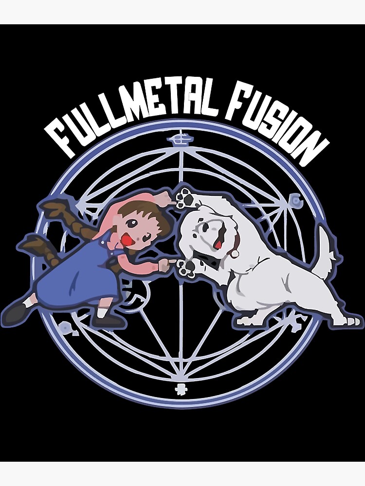 "Fullmetal Alchemist Fusion Nina Dog Dance Memes" Poster for Sale by ...