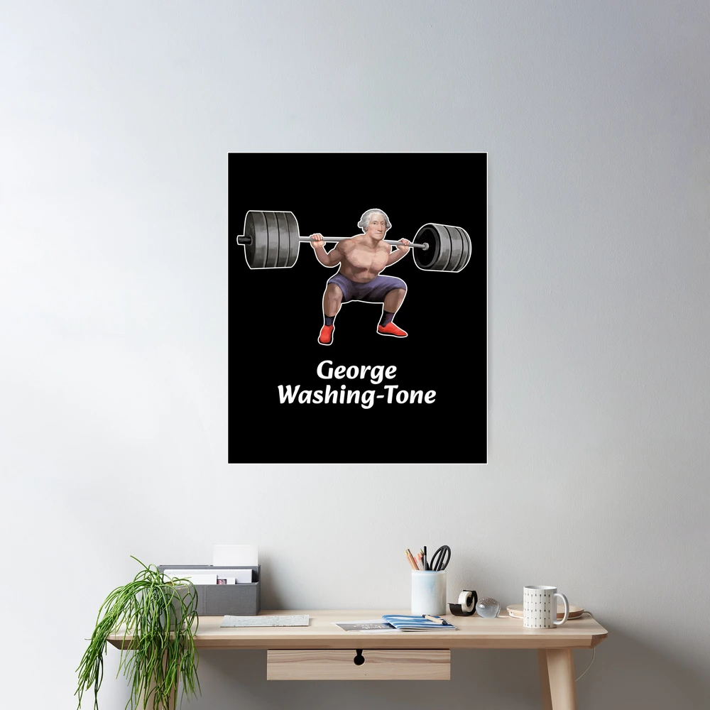 George Washington Lifting Weights