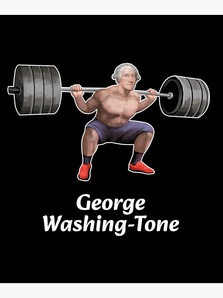 George Washington Lifting Weights