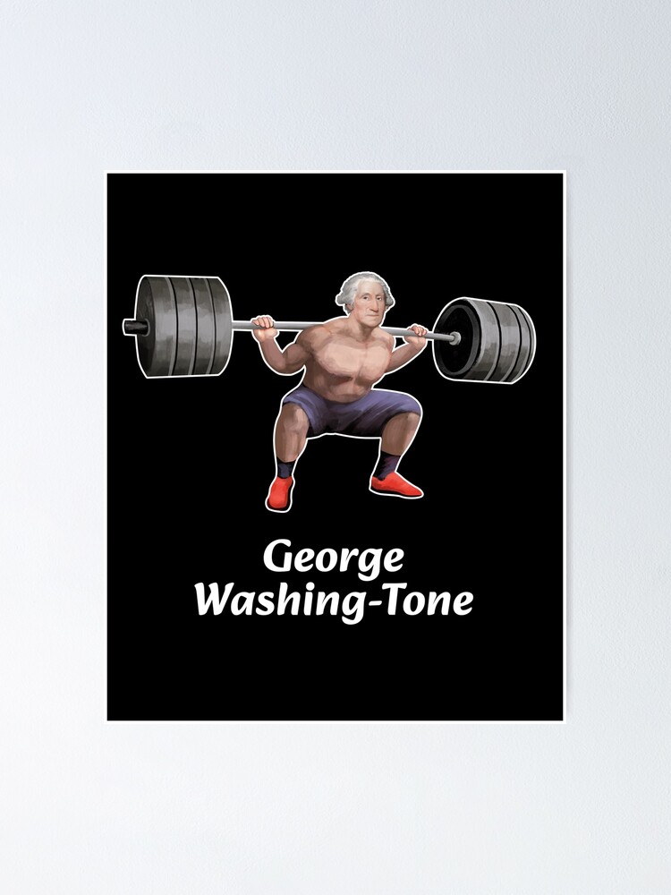 George Washington Lifting Weights