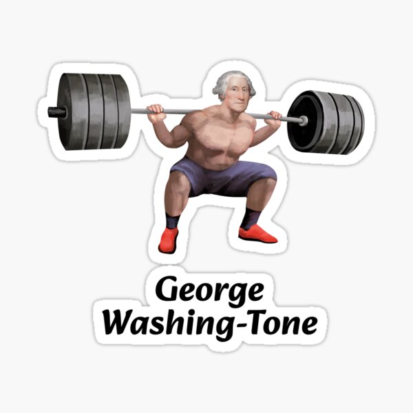 George Washington Lifting Weights