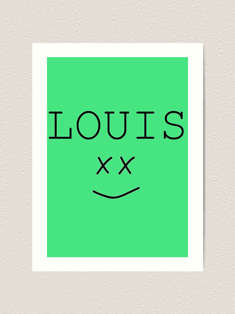 "Louis Tomlinson Smiley Face" Art Print for Sale by lukehsmiles | Redbubble