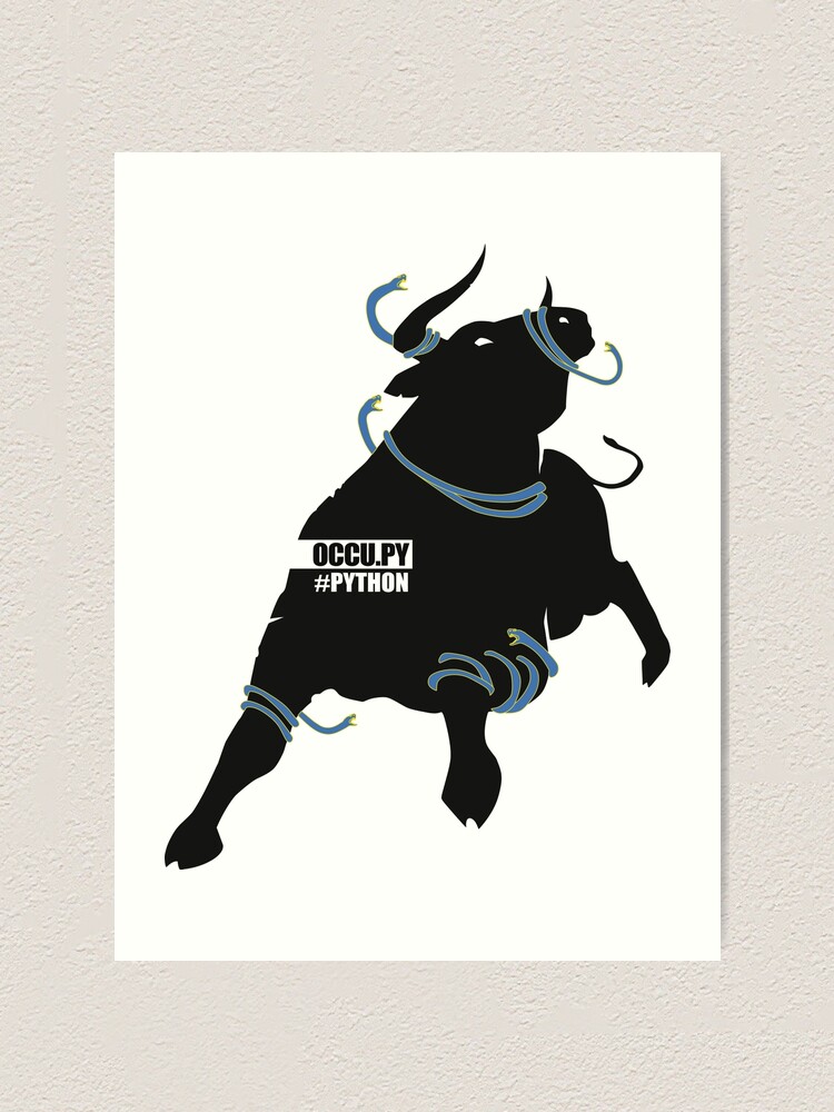 "occu.py #python (No Python Logo)" Art Print for Sale by mhashemi ...